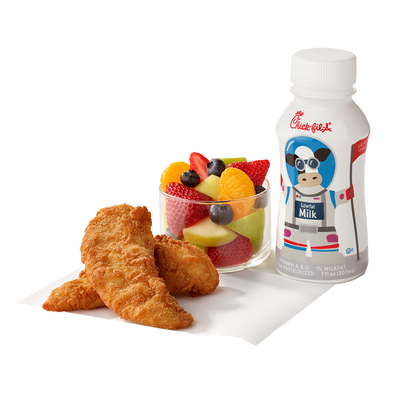2 Ct Chick-n-Strips Kid's Meal Nutrition and Ingredients | Chick-fil-A